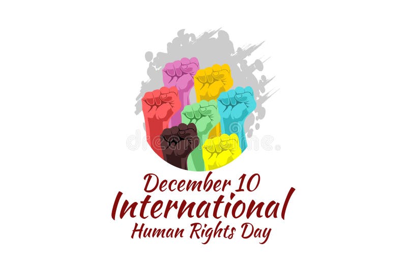 December 10, International Human Rights Day Vector Illustration Stock ...