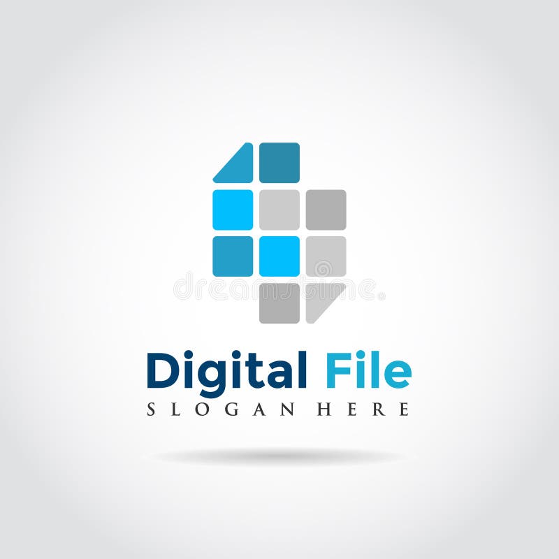 Digital File Logo Template Design. Business and Office Logo Stock ...