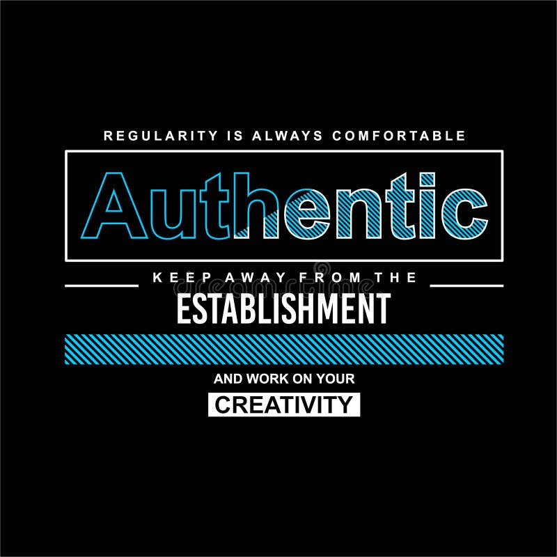 Authentic Keep Away from the Establishment Vintage Stock Illustration ...