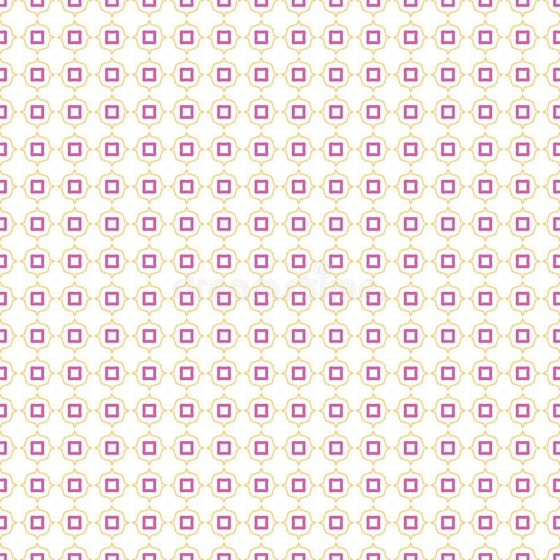 Geometric Square Decor Fabric Seamless Vector Pattern. Modern Graphic ...