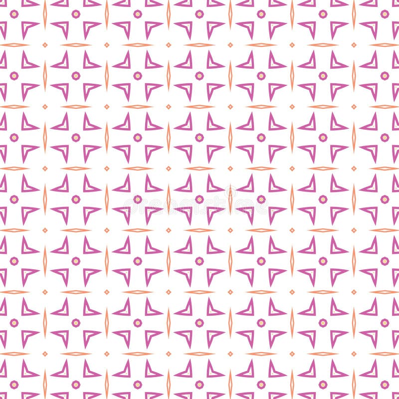 Geometric Irregular Object Vector Seamless Pattern. Color Texture ...