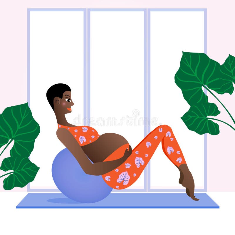 Birthing Ball Stock Illustrations – 25 Birthing Ball Stock ...