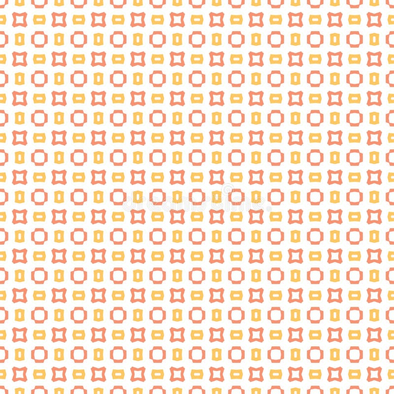 Pink Yellow Geometric Rectangle Squares Print Texture. Vector Ornament ...