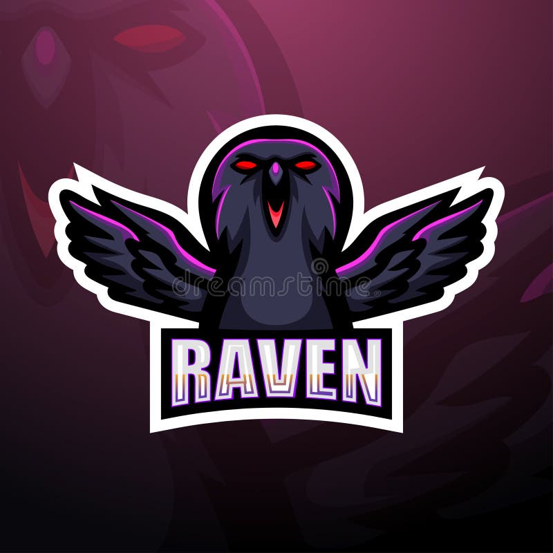 Raven Team Mascot Stock Illustrations – 144 Raven Team Mascot Stock ...