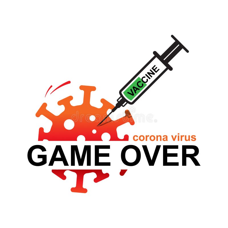 The Game Over for the Corona Virus,the Covid-19 Pandemic End Concept ...