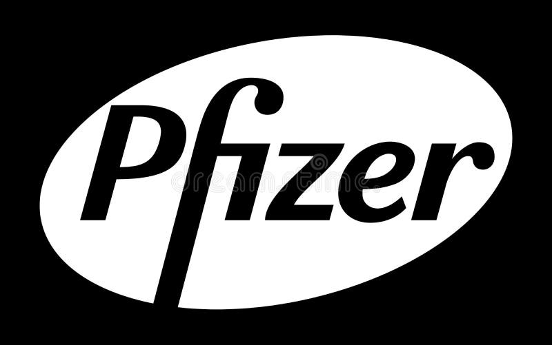 Pfizer Vector Logo - Black Color Silhouette - American Pharmaceutical ...