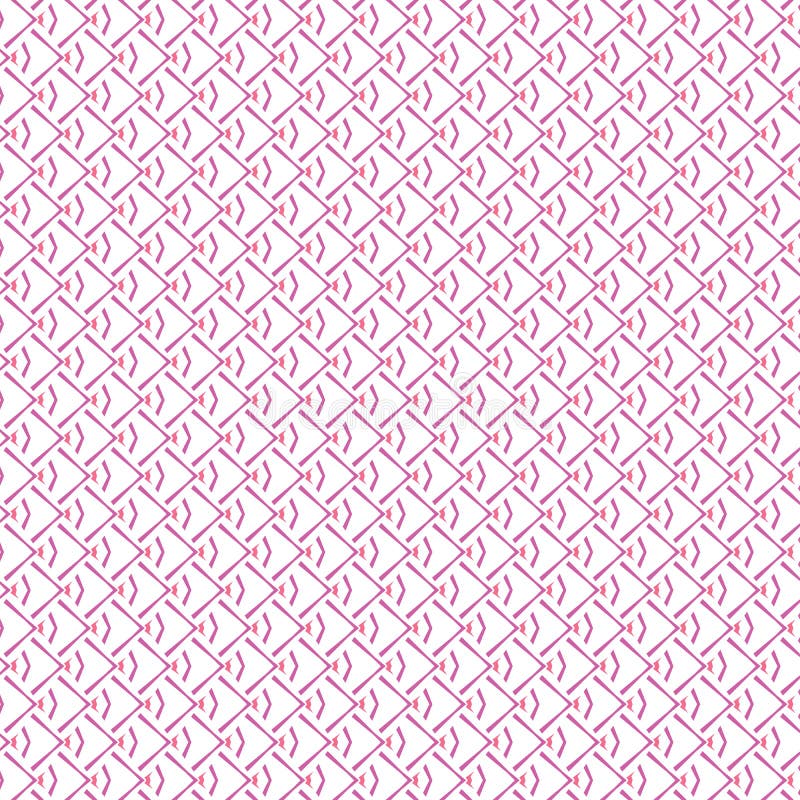 Modern Unique Geometric Tiny Shape Pink Fabric Print Texture. Vector ...