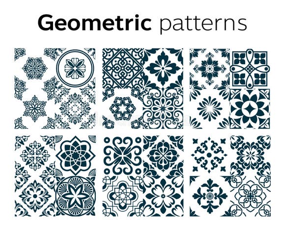 Grometric Patterns Design in Vector Illustration Stock Vector ...