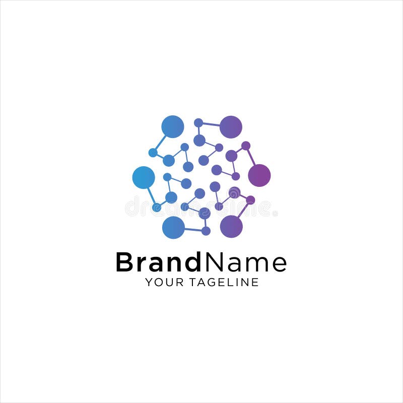 Advanced Analysis Data Base Logo Symbol. Development of Artificial ...