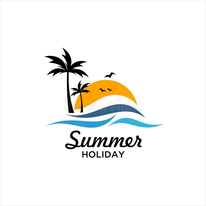 Logo Summer Holidays Design Labels, Badges,emblem,vector Illustration ...
