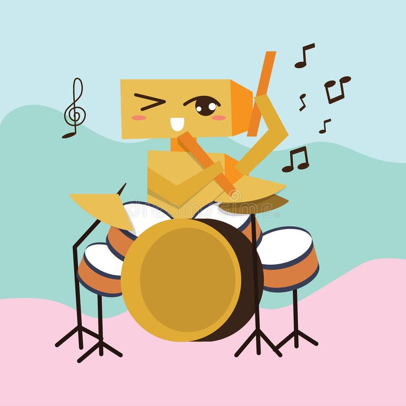Illustration Vector Graphic of Music Cartoon. Stock Vector ...