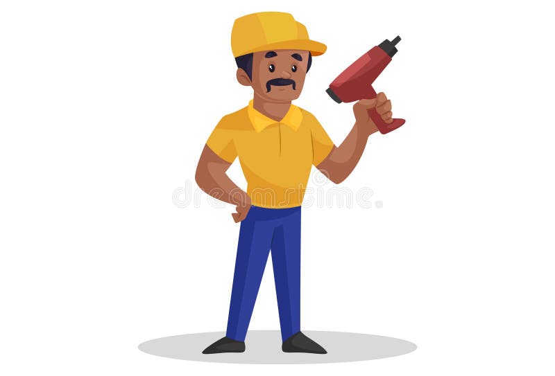 Indian Construction Worker Stock Illustrations – 308 Indian ...