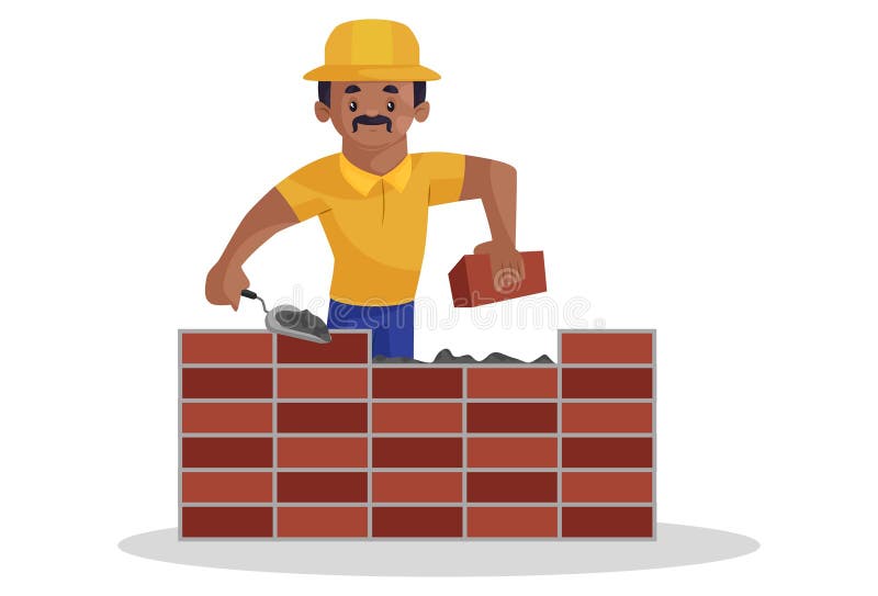Indian Construction Worker Stock Illustrations – 308 Indian ...