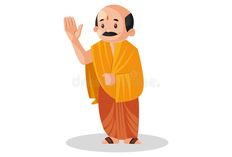 Indian Pandit Stock Illustrations – 575 Indian Pandit Stock ...