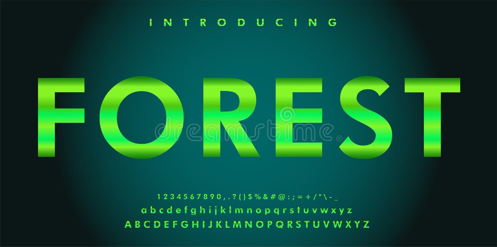 Forest Alphabet Letter Arranged from Tree Trunk and Branches Vector ...