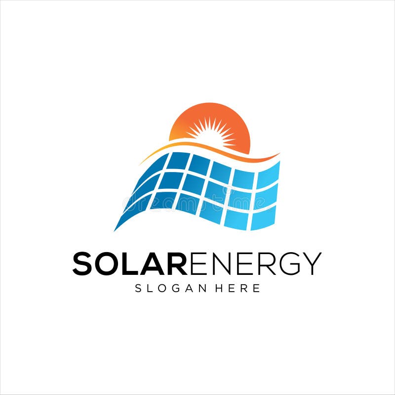 Sun Solar Energy Logo Design Template. Solar Tech Logo Stock Vector ...
