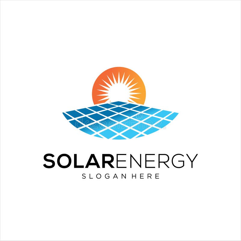 Sun Solar Energy Logo Design Template. Solar Tech Logo Stock Vector ...
