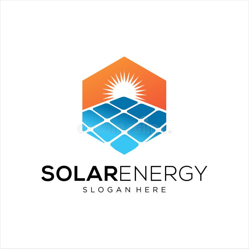 Sun Solar Energy Logo Design Template. Solar Tech Logo Stock Vector ...