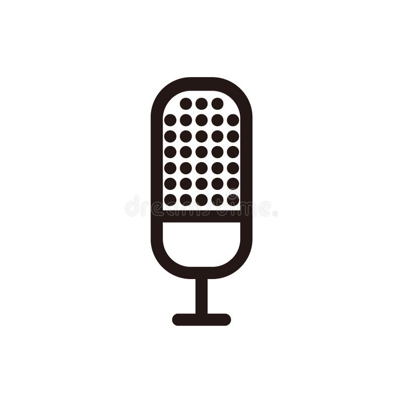 Microphone Dot Stock Illustrations – 907 Microphone Dot Stock ...