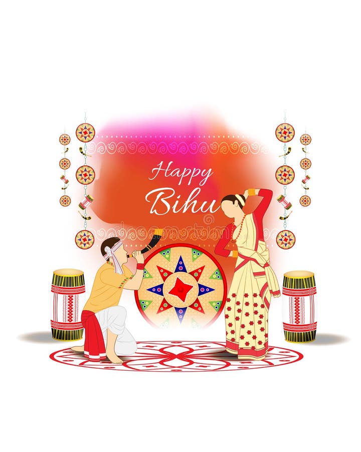 Bihu Dance Stock Illustrations – 277 Bihu Dance Stock Illustrations ...