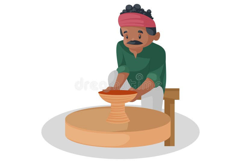 Potter Wheel Stock Illustrations – 444 Potter Wheel Stock Illustrations ...