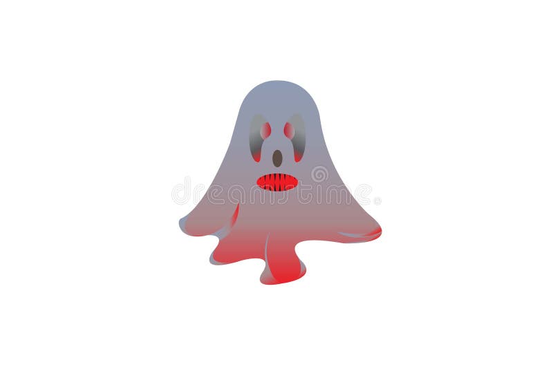 Spooky Characters on Halloween Stock Illustration - Illustration of ...