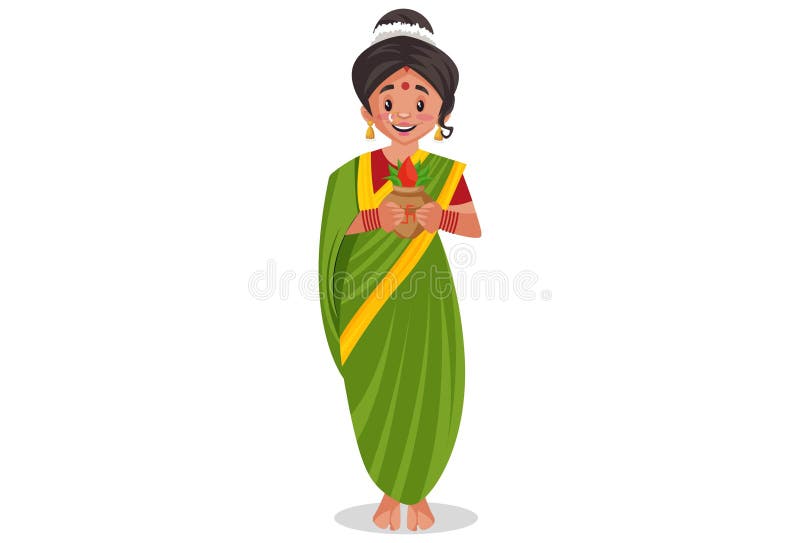 Marathi Woman Stock Illustrations – 170 Marathi Woman Stock ...