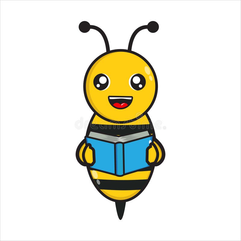 Bee Reading Book Stock Illustrations – 253 Bee Reading Book Stock ...