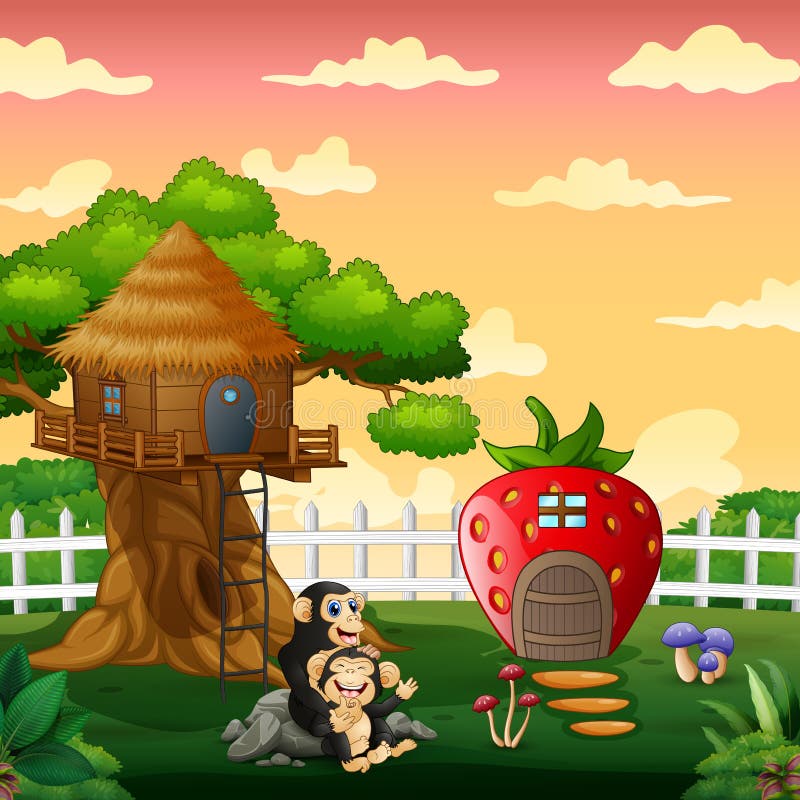 Zoo Treehouse Stock Illustrations – 11 Zoo Treehouse Stock ...