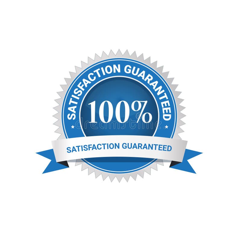 Satisfaction Guaranteed, Money Back Guarantee Stock Vector ...