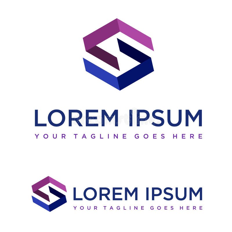 Design or Symbol of Letter or Font S that are 3D Shaped Stock Vector ...