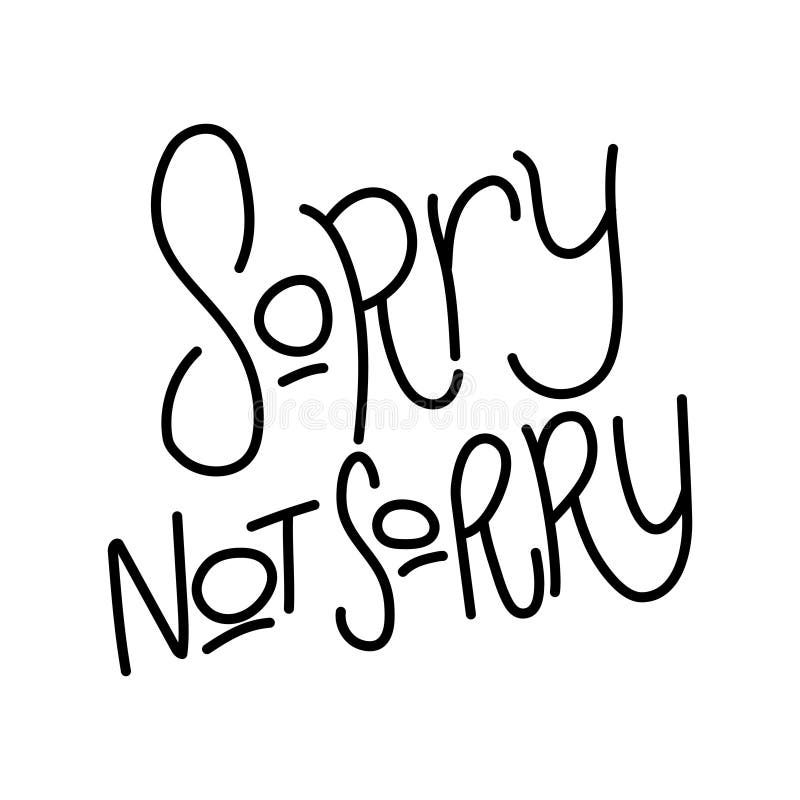 Sorry Script Stock Illustrations – 329 Sorry Script Stock Illustrations ...