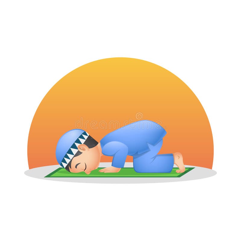 Muslim Sujud Stock Illustrations – 92 Muslim Sujud Stock Illustrations ...