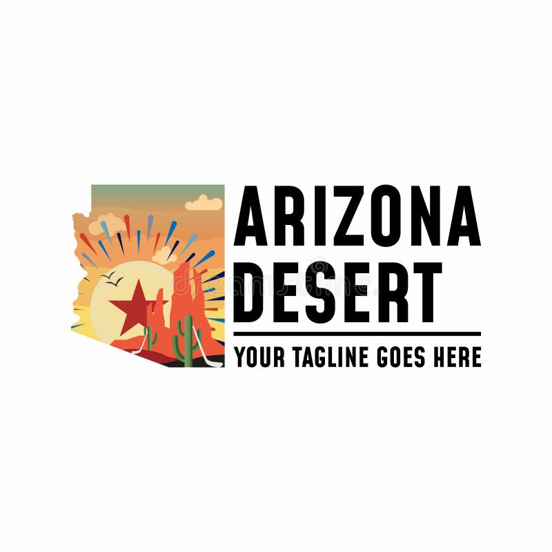 Logo, Design, Vector, Image of the Arizona Region and Nature Stock ...