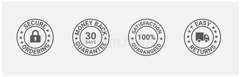 Trust Badge Vector, Free Shipping Badge Stock Vector - Illustration of ...