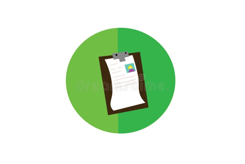 Patient Data Records Vector Illustration Stock Vector - Illustration of ...