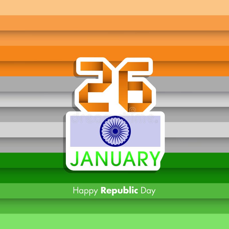 Website Banner or Header Set of Indian Republic Day,26th January. Stock ...