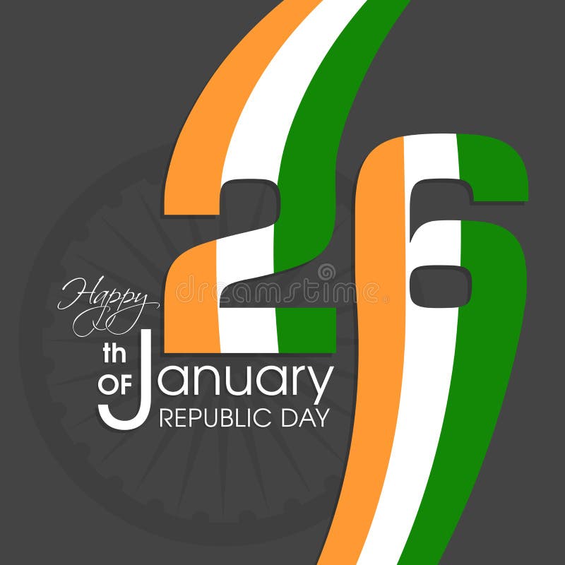 Illustration of Indian Republic Day,26th January. Stock Vector ...