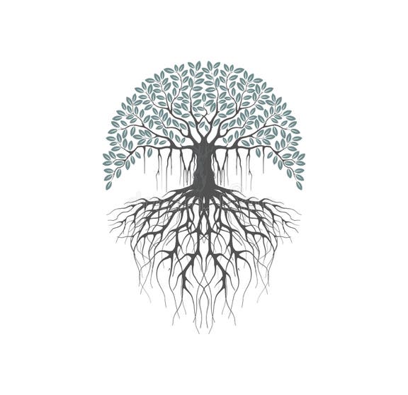 Printable Banyan Tree Image Vector Isolated Stock Vector - Illustration ...