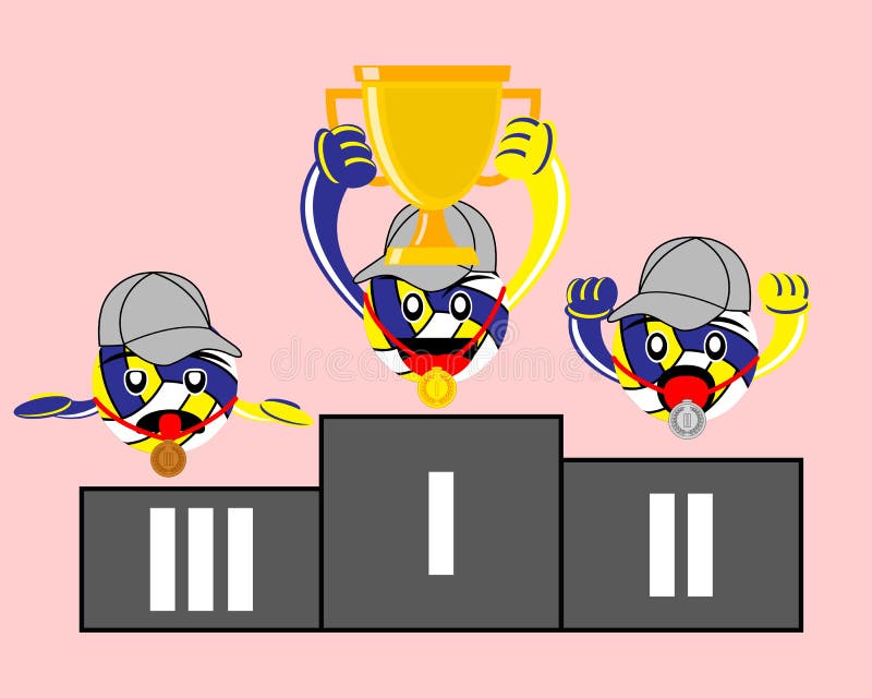 Podium Sports Cartoon Stock Illustrations – 326 Podium Sports Cartoon ...