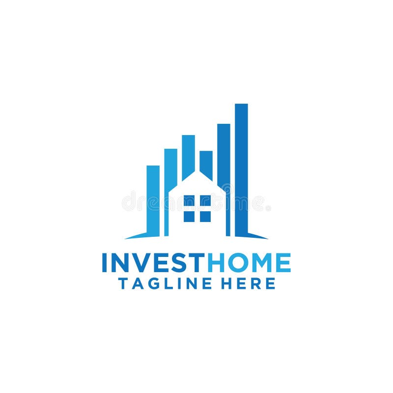 Invest Home Logo. House Investment Logo Vector Design Stock Vector ...