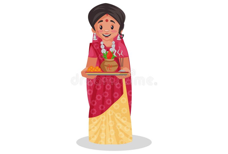 Rajasthani Lady Cartoon Stock Illustrations – 71 Rajasthani Lady ...