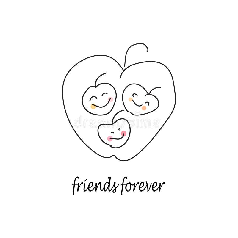 Cute Graphic Tee Design with People Smile Symbol Stock Vector ...