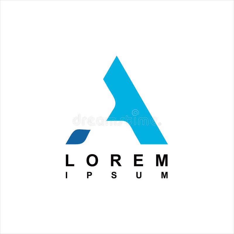 Creative Letter a Logo Design Vector Template Stock Vector ...