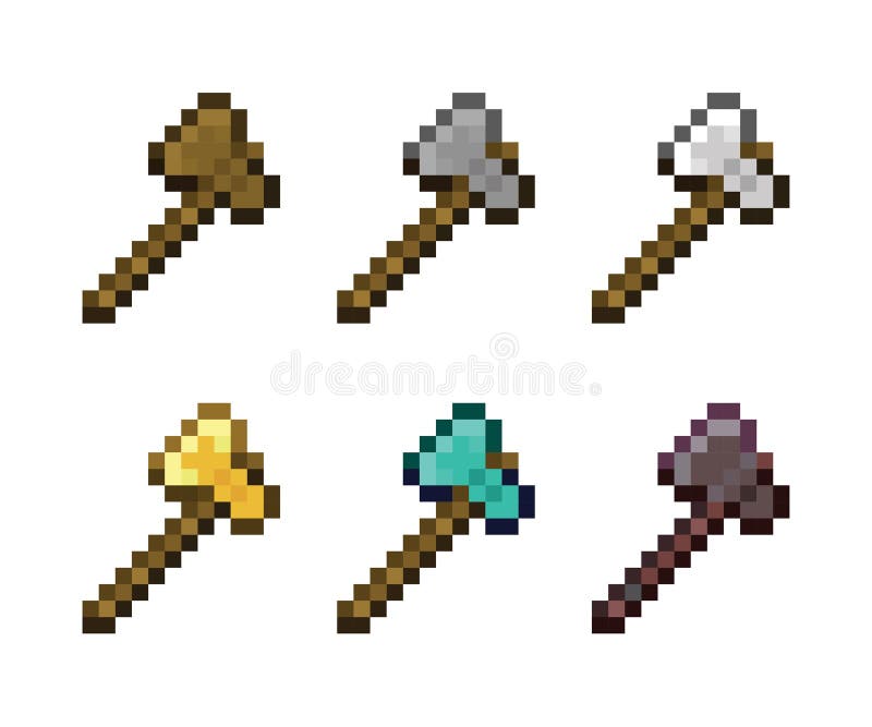 Minecraft Weapon Stock Illustrations – 41 Minecraft Weapon Stock ...