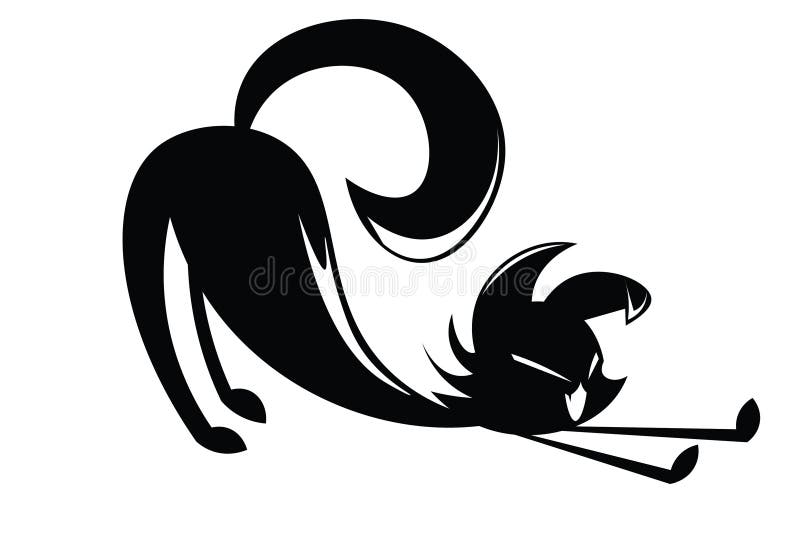 Squirmed Cat Stock Illustrations – 1 Squirmed Cat Stock Illustrations ...