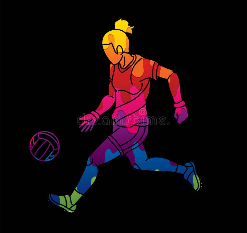 Gaelic football player stock vector. Illustration of traditional - 5844445