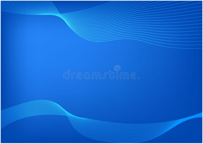 Wallpaper Blue Modern Template Background Stock Illustration ...
