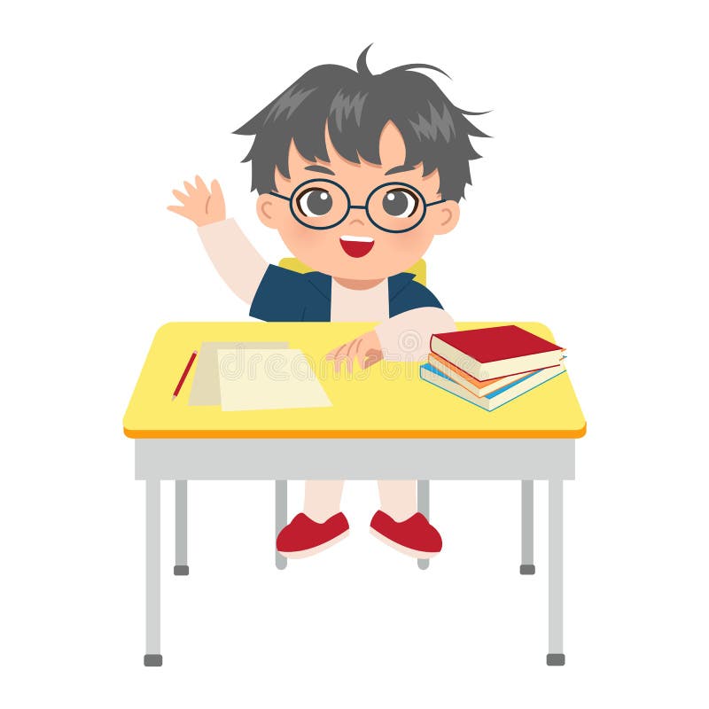 Class Raise Hand Cartoon Stock Illustrations – 151 Class Raise Hand ...