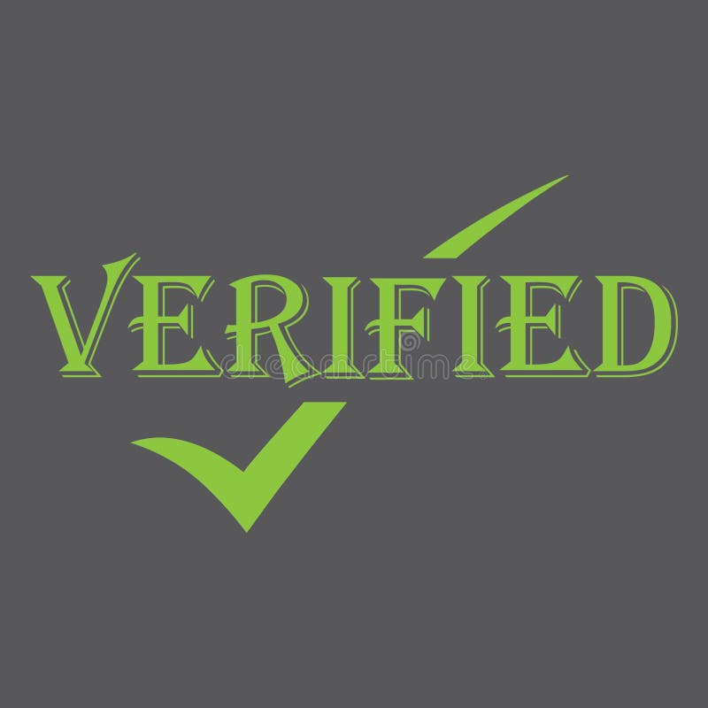 Verified Logo Stock Illustrations – 3,203 Verified Logo Stock ...
